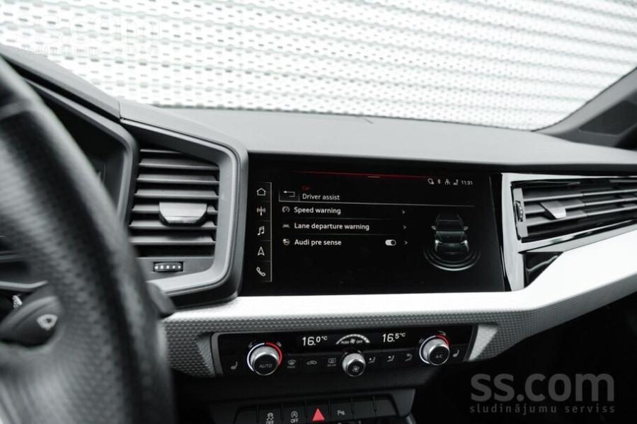 Dzeltens Audi A1 2023 Rīga, ar dzinēja tilpumu 1.50 L un nobraukumu 63 tūkst. km par 25900 €, foto 19 vietnē AUTOMOTO.COM.LV