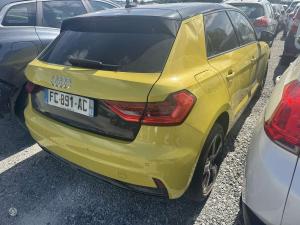 Yellow Audi A1 2018 in Taurage, with an engine capacity of 1.00 L and mileage of 104 thousand km for 6900 €, photo 6 on AUTOMOTO.COM.LV