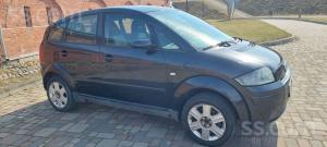 Melns Audi A2 2000 Daugavpils, ar dzinēja tilpumu 1.40 L un nobraukumu 248 tūkst. km par 2700 €, foto 4 vietnē AUTOMOTO.COM.LV