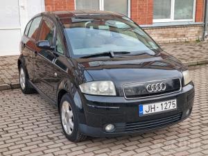 Melns Audi A2 2001 Ogre, ar dzinēja tilpumu 1.40 L un nobraukumu 229 tūkst. km par 2650 €, foto 3 vietnē AUTOMOTO.COM.LV