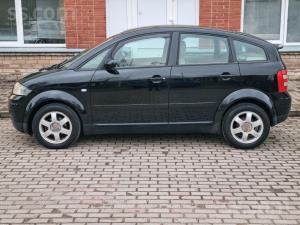 Melns Audi A2 2001 Ogre, ar dzinēja tilpumu 1.40 L un nobraukumu 229 tūkst. km par 2650 €, foto 5 vietnē AUTOMOTO.COM.LV