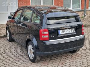 Melns Audi A2 2001 Ogre, ar dzinēja tilpumu 1.40 L un nobraukumu 229 tūkst. km par 2650 €, foto 6 vietnē AUTOMOTO.COM.LV