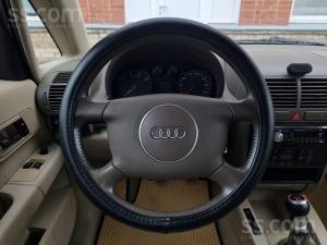 Melns Audi A2 2001 Ogre, ar dzinēja tilpumu 1.40 L un nobraukumu 229 tūkst. km par 2650 €, foto 15 vietnē AUTOMOTO.COM.LV