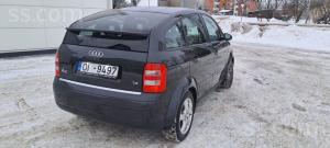 Black Audi A2 2001 in Ludza, with an engine capacity of 1.40 L and mileage of 227 thousand km for 2550 €, photo 3 on AUTOMOTO.COM.LV
