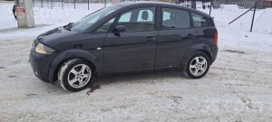 Black Audi A2 2001 in Ludza, with an engine capacity of 1.40 L and mileage of 227 thousand km for 2550 €, photo 5 on AUTOMOTO.COM.LV