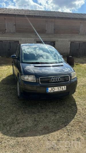 Black Audi A2 2001 in Dobele, with an engine capacity of 1.40 L and mileage of 287 thousand km for 1300 €, photo 6 on AUTOMOTO.COM.LV