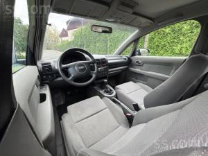 Black Audi A2 2001 in Riga, with an engine capacity of 1.40 L and mileage of 231 thousand km for 2990 €, photo 16 on AUTOMOTO.COM.LV