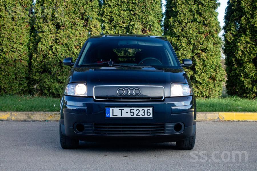 Melns Audi A2 2001 Jelgava, ar dzinēja tilpumu 1.40 L un nobraukumu 375 tūkst. km par 1990 €, foto 3 vietnē AUTOMOTO.COM.LV