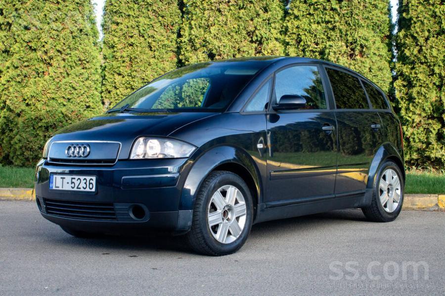 Melns Audi A2 2001 Jelgava, ar dzinēja tilpumu 1.40 L un nobraukumu 375 tūkst. km par 1990 €, foto 4 vietnē AUTOMOTO.COM.LV