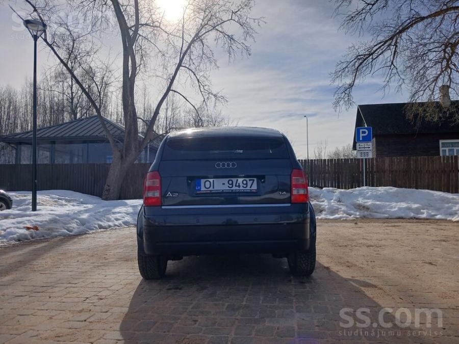 Melns Audi A2 2001 Ludza, ar dzinēja tilpumu 1.40 L un nobraukumu 227 tūkst. km par 2550 €, foto 5 vietnē AUTOMOTO.COM.LV