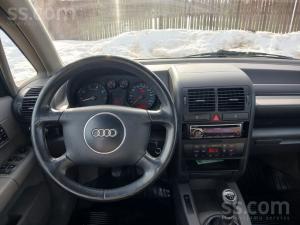 Melns Audi A2 2001 Ludza, ar dzinēja tilpumu 1.40 L un nobraukumu 227 tūkst. km par 2550 €, foto 8 vietnē AUTOMOTO.COM.LV