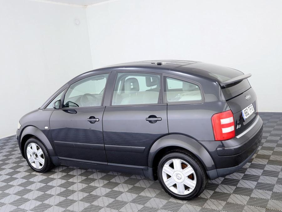 Black Audi A2 2001 in Tallinn, with an engine capacity of 1.40 L and mileage of 133 thousand km for 1399 €, photo 5 on AUTOMOTO.COM.LV