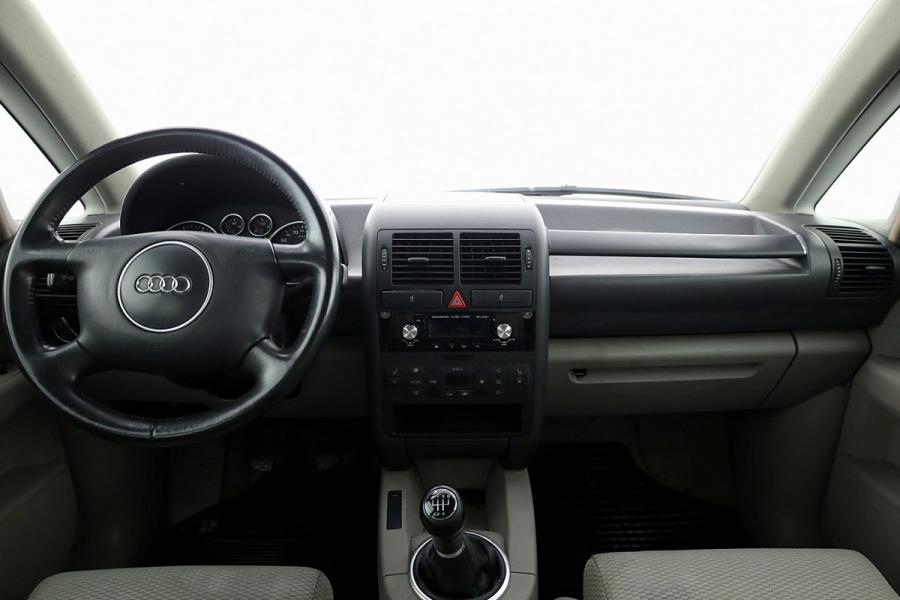 Black Audi A2 2001 in Tallinn, with an engine capacity of 1.40 L and mileage of 133 thousand km for 1399 €, photo 13 on AUTOMOTO.COM.LV