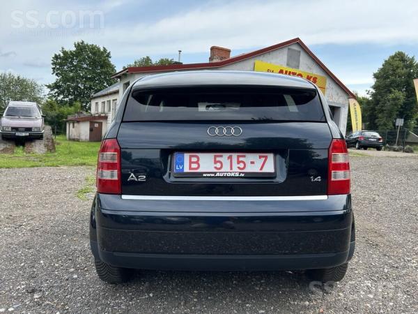 Черный Ауди А2 2001 в Лимбажи, объемом двигателя 1.40 л и пробегом 235 тыс. км за 2650 €, фото 5 на AUTOMOTO.COM.LV