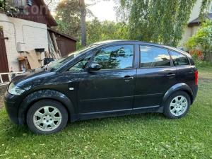 Черный Ауди А2 2001 в Рига, объемом двигателя 1.40 л и пробегом 270 тыс. км за 1500 €, фото  на AUTOMOTO.COM.LV