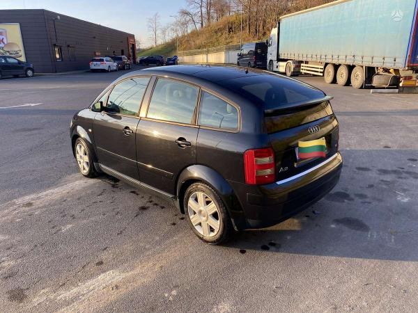 Audi A2 2001 Viļņa vietnē Melns Audi A2 2001 Viļņa, ar dzinēja tilpumu 1.42 L un nobraukumu 254 tūkst. km par 1450 €, foto 6 vietnē AUTOMOTO.COM.LV