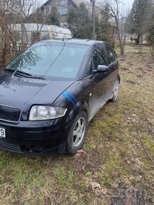 Melns Audi A2 2002 Preiļi, ar dzinēja tilpumu 1.40 L un nobraukumu 402 tūkst. km par 1550 €, foto 2 vietnē AUTOMOTO.COM.LV