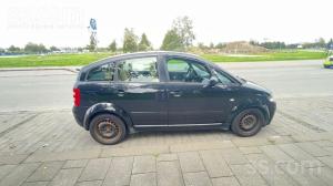 Black Audi A2 2002 in Riga, with an engine capacity of 1.40 L and mileage of 320 thousand km for 2100 €, photo 11 on AUTOMOTO.COM.LV