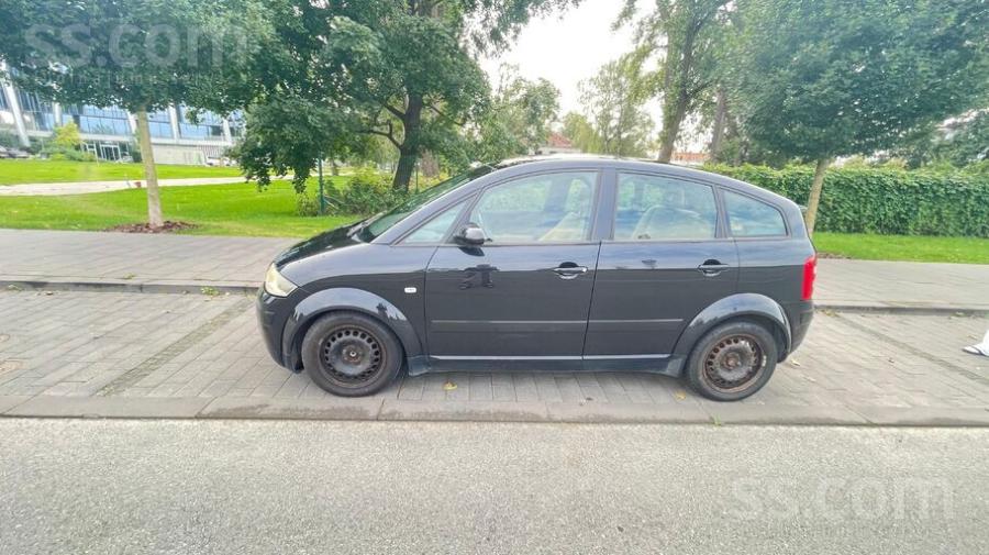 Black Audi A2 2002 in Riga, with an engine capacity of 1.40 L and mileage of 320 thousand km for 2100 €, photo 12 on AUTOMOTO.COM.LV
