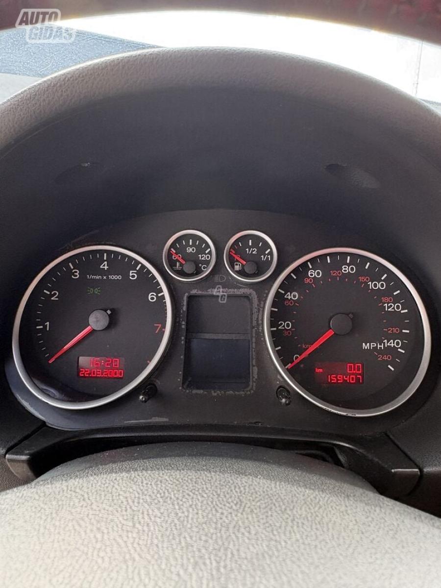 Black Audi A2 2002 in Siauliai, with an engine capacity of 1.60 L and mileage of 159 thousand km for 2700 €, photo 15 on AUTOMOTO.COM.LV