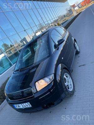 Black Audi A2 2002 in Rezekne, with an engine capacity of 1.40 L and mileage of 410 thousand km for 1600 €, photo  on AUTOMOTO.COM.LV