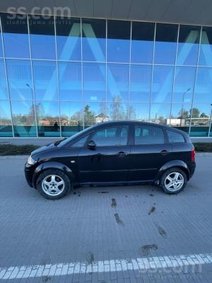 Black Audi A2 2002 in Rezekne, with an engine capacity of 1.40 L and mileage of 410 thousand km for 1600 €, photo 5 on AUTOMOTO.COM.LV