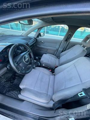 Black Audi A2 2002 in Rezekne, with an engine capacity of 1.40 L and mileage of 410 thousand km for 1600 €, photo 9 on AUTOMOTO.COM.LV