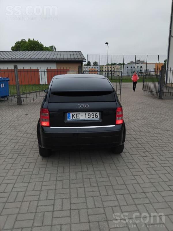 Melns Audi A2 2002 Daugavpils, ar dzinēja tilpumu 1.40 L un nobraukumu 280 tūkst. km par 1950 €, foto 4 vietnē AUTOMOTO.COM.LV