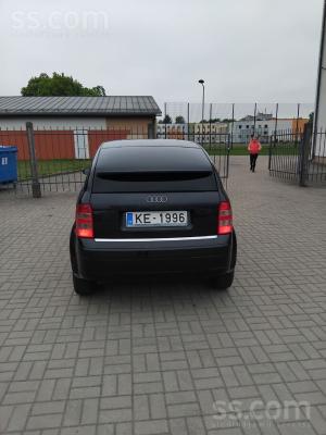 Black Audi A2 2002 in Daugavpils, with an engine capacity of 1.40 L and mileage of 280 thousand km for 1950 €, photo 5 on AUTOMOTO.COM.LV