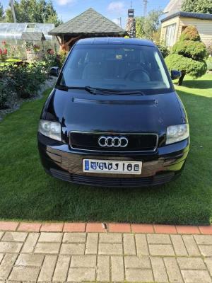 Melns Audi A2 2002 Kauņa, ar dzinēja tilpumu 1.42 L un nobraukumu 200 tūkst. km par 1300 €, foto 4 vietnē AUTOMOTO.COM.LV