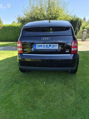 Melns Audi A2 2002 Kauņa, ar dzinēja tilpumu 1.42 L un nobraukumu 200 tūkst. km par 1300 €, foto 5 vietnē AUTOMOTO.COM.LV