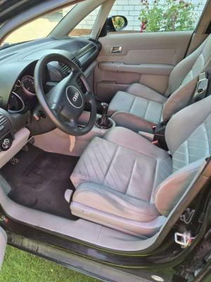 Melns Audi A2 2002 Kauņa, ar dzinēja tilpumu 1.42 L un nobraukumu 200 tūkst. km par 1300 €, foto 7 vietnē AUTOMOTO.COM.LV