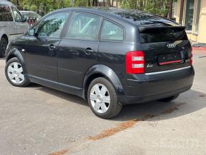 Melns Audi A2 2003 Rīga, ar dzinēja tilpumu 1.60 L un nobraukumu 227 tūkst. km par 3750 €, foto 7 vietnē AUTOMOTO.COM.LV