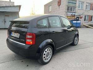 Черный Ауди А2 2003 в Лудза, объемом двигателя 1.40 л и пробегом 262 тыс. км за 2480 €, фото 4 на AUTOMOTO.COM.LV