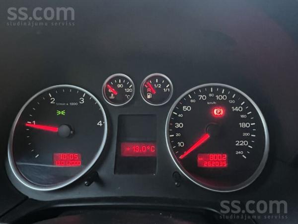 Black Audi A2 2003 in Ludza, with an engine capacity of 1.40 L and mileage of 262 thousand km for 2480 €, photo 8 on AUTOMOTO.COM.LV