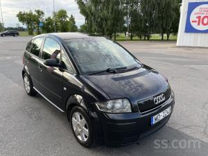 Black Audi A2 2003 in Riga, with an engine capacity of 1.40 L and mileage of 250 thousand km for 2600 €, photo 3 on AUTOMOTO.COM.LV