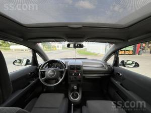 Black Audi A2 2003 in Riga, with an engine capacity of 1.40 L and mileage of 250 thousand km for 2600 €, photo 9 on AUTOMOTO.COM.LV