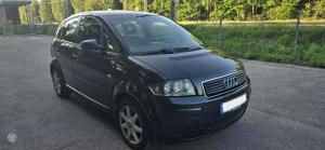 Black Audi A2 2003 in Siauliai, with an engine capacity of 1.42 L and mileage of 254 thousand km for 1500 €, photo 5 on AUTOMOTO.COM.LV