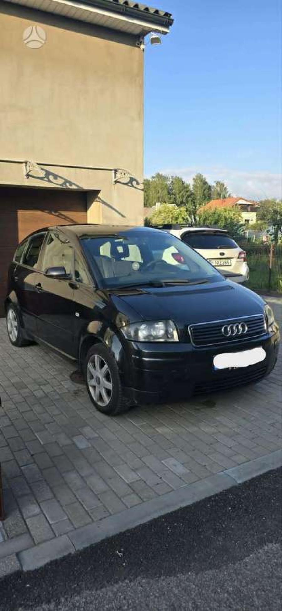 Black Audi A2 2003 in Siauliai, with an engine capacity of 1.42 L and mileage of 254 thousand km for 1500 €, photo 8 on AUTOMOTO.COM.LV