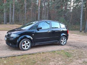 Melns Audi A2 2003 Švenčionys, ar dzinēja tilpumu 1.42 L un nobraukumu 414 tūkst. km par 1600 €, foto 4 vietnē AUTOMOTO.COM.LV
