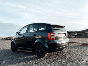 Black Audi A2 2004 in Kaunas, with an engine capacity of 1.42 L and mileage of 330 thousand km for 1850 €, photo 3 on AUTOMOTO.COM.LV