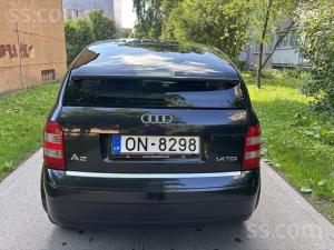 Melns Audi A2 2004 Rīga, ar dzinēja tilpumu 1.40 L un nobraukumu 309 tūkst. km par 2990 €, foto 7 vietnē AUTOMOTO.COM.LV