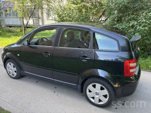 Melns Audi A2 2004 Rīga, ar dzinēja tilpumu 1.40 L un nobraukumu 309 tūkst. km par 2990 €, foto 8 vietnē AUTOMOTO.COM.LV