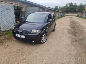 Black Audi A2 2004 in Valmiera, with an engine capacity of 1.40 L and mileage of 306 thousand km for 1800 €, photo  on AUTOMOTO.COM.LV