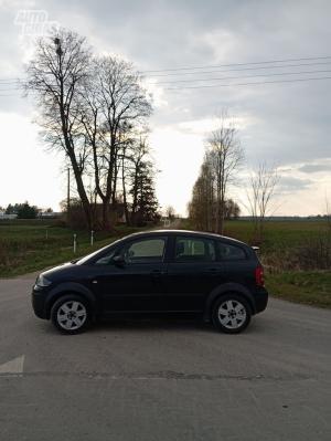Black Audi A2 2005 in Kazlu Ruda, with an engine capacity of 1.40 L and mileage of 316 thousand km for 1150 €, photo 3 on AUTOMOTO.COM.LV