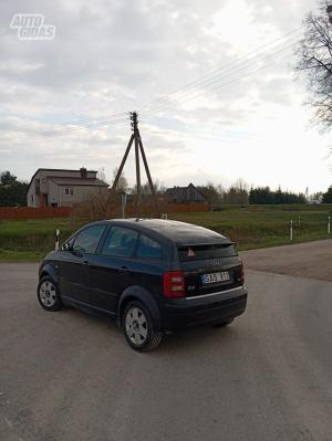 Black Audi A2 2005 in Kazlu Ruda, with an engine capacity of 1.40 L and mileage of 316 thousand km for 1150 €, photo 4 on AUTOMOTO.COM.LV