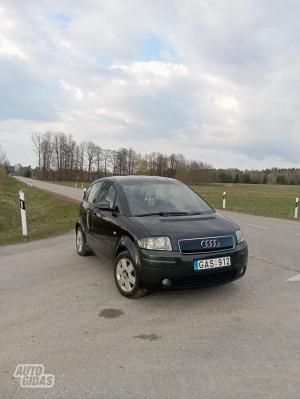 Black Audi A2 2005 in Kazlu Ruda, with an engine capacity of 1.40 L and mileage of 316 thousand km for 1150 €, photo 7 on AUTOMOTO.COM.LV