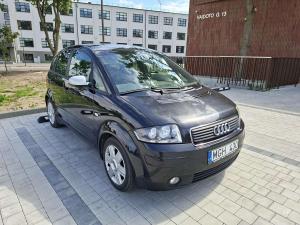 Melns Audi A2 2004 Kauņa, ar dzinēja tilpumu 1.39 L un nobraukumu 216 tūkst. km par 2200 €, foto 4 vietnē AUTOMOTO.COM.LV