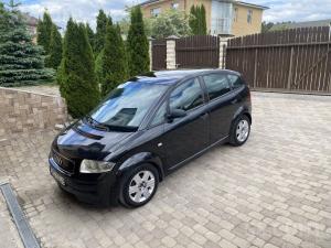 Black Audi A2 2003 in Riga, with an engine capacity of 1.40 L and mileage of 247 thousand km for 2900 €, photo  on AUTOMOTO.COM.LV