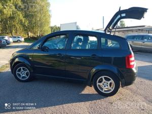 Black Audi A2 2001 in Ogre, with an engine capacity of 1.40 L and mileage of 308 thousand km for 2400 €, photo 1 on AUTOMOTO.COM.LV